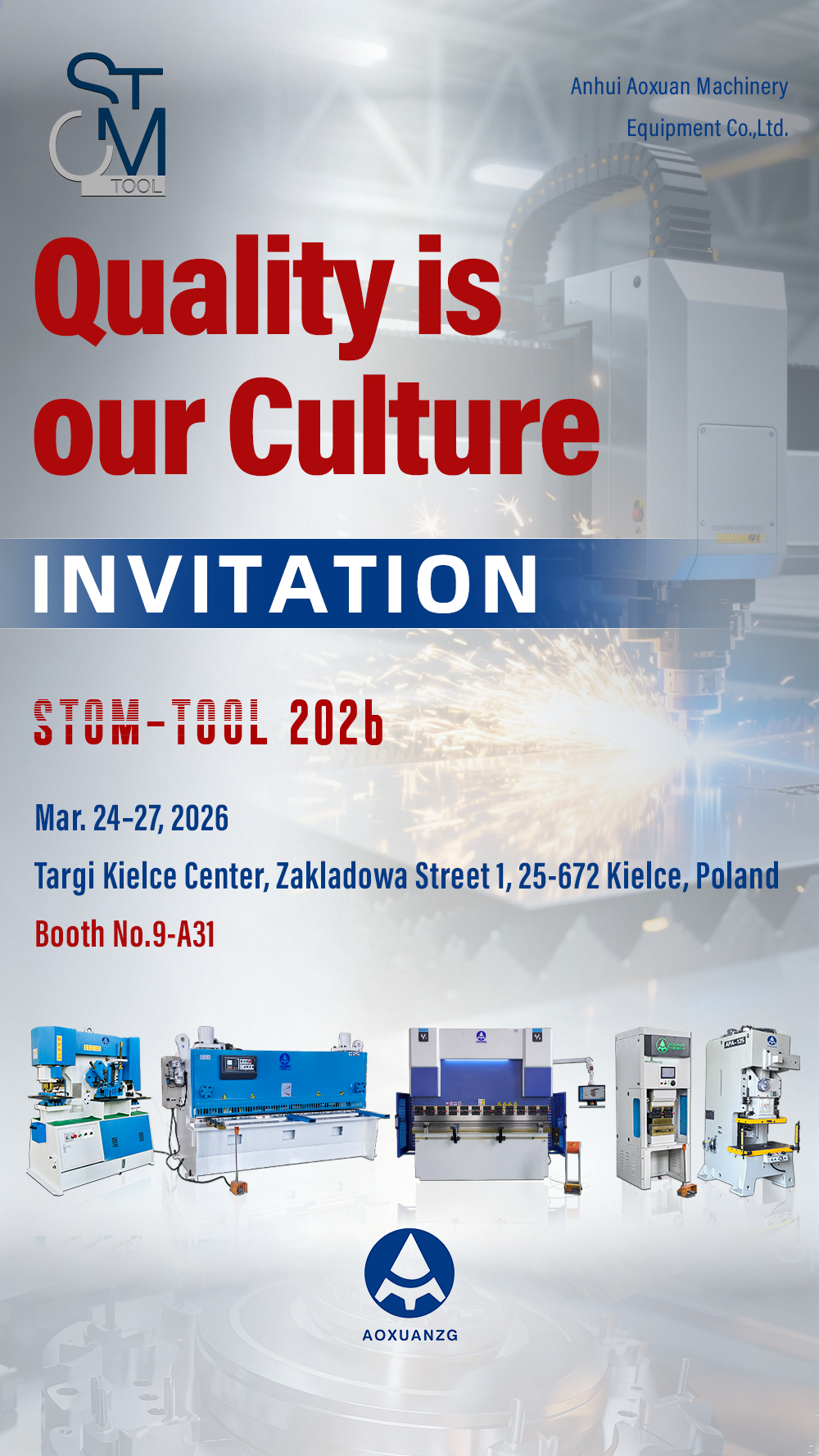 Quick update: Our team will be at STOM-TOOL 2026 in Poland (March 24-27 ...